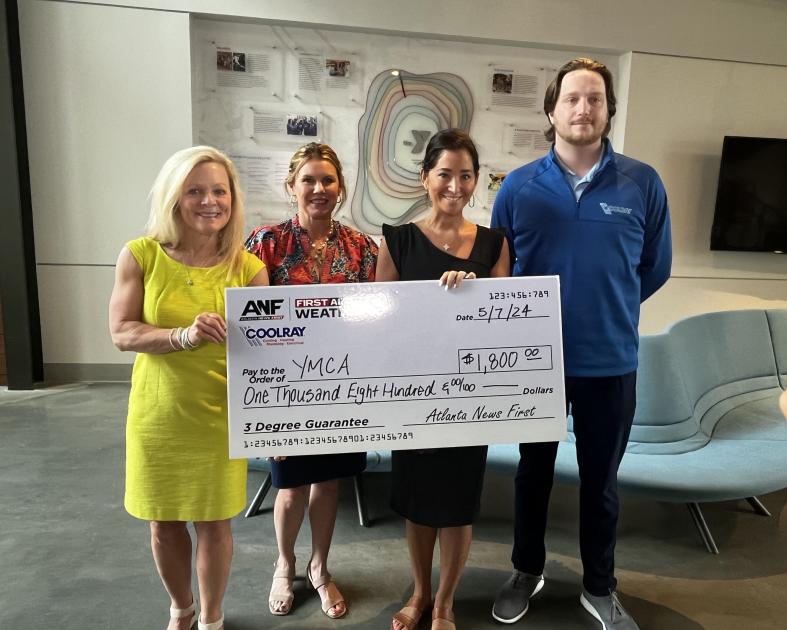 YMCA Atlanta receives Donation from 3 Degree Guarantee Charity | YMCA ...
